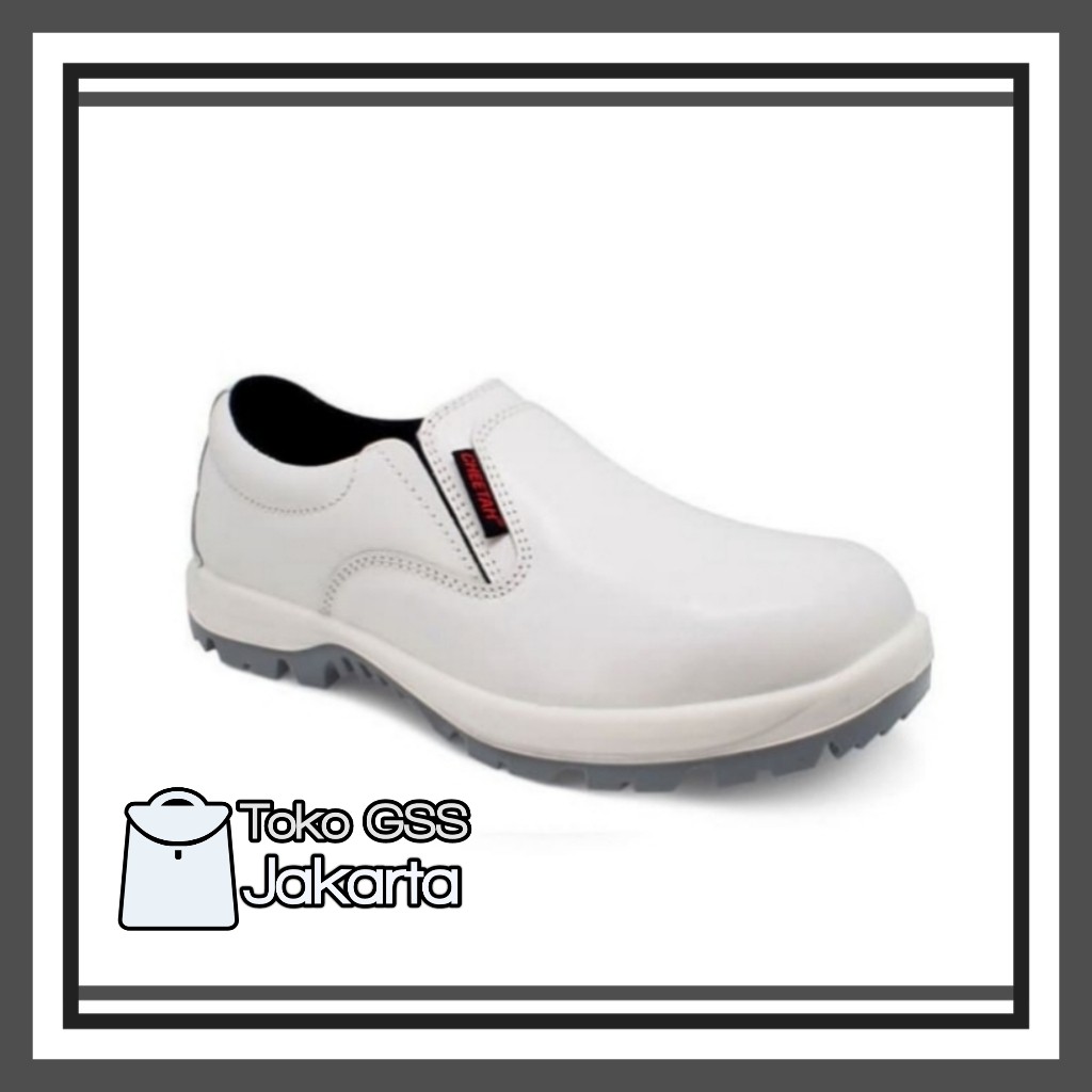 Jual Sepatu Safety Cheetah 7001 Putih (indent) Sepatu Safety ...