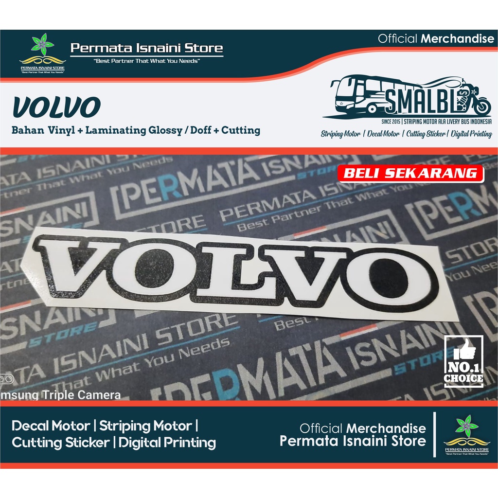 Jual Stiker Vinyl VOLVO by PIS | Shopee Indonesia