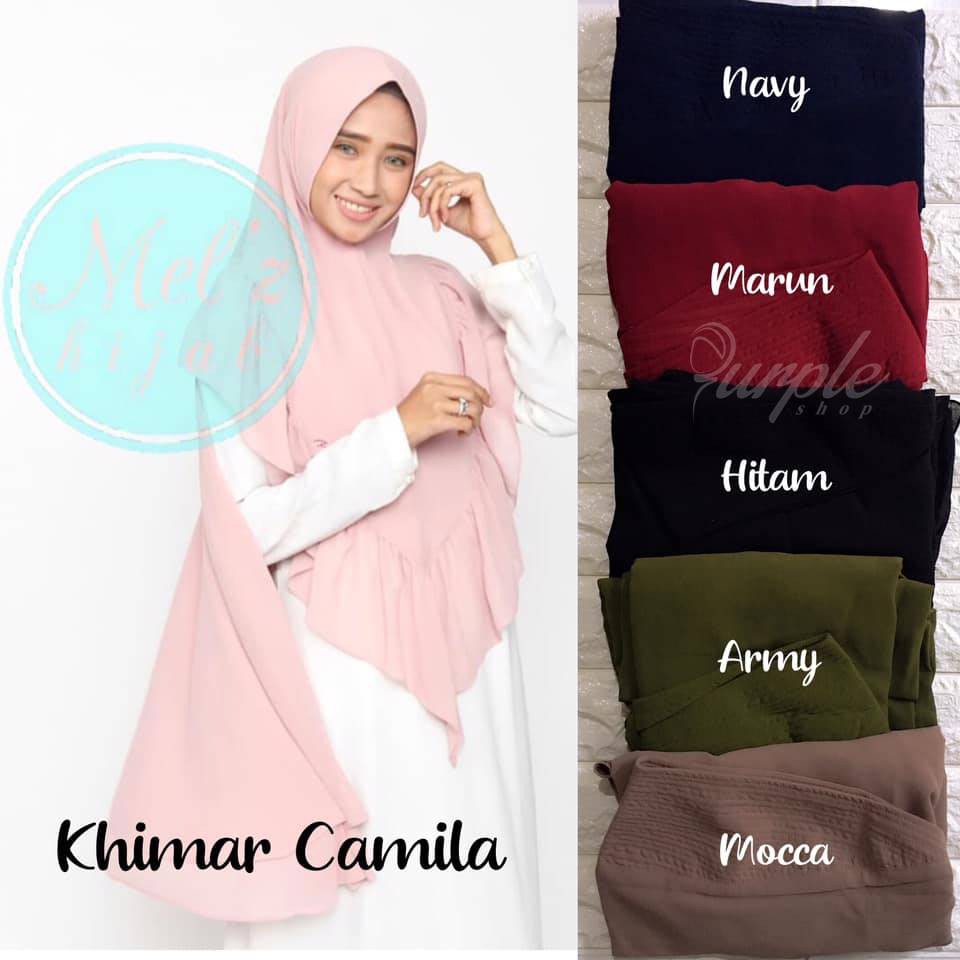 Jual Khimar Camila By MELZ HIJAB | Shopee Indonesia