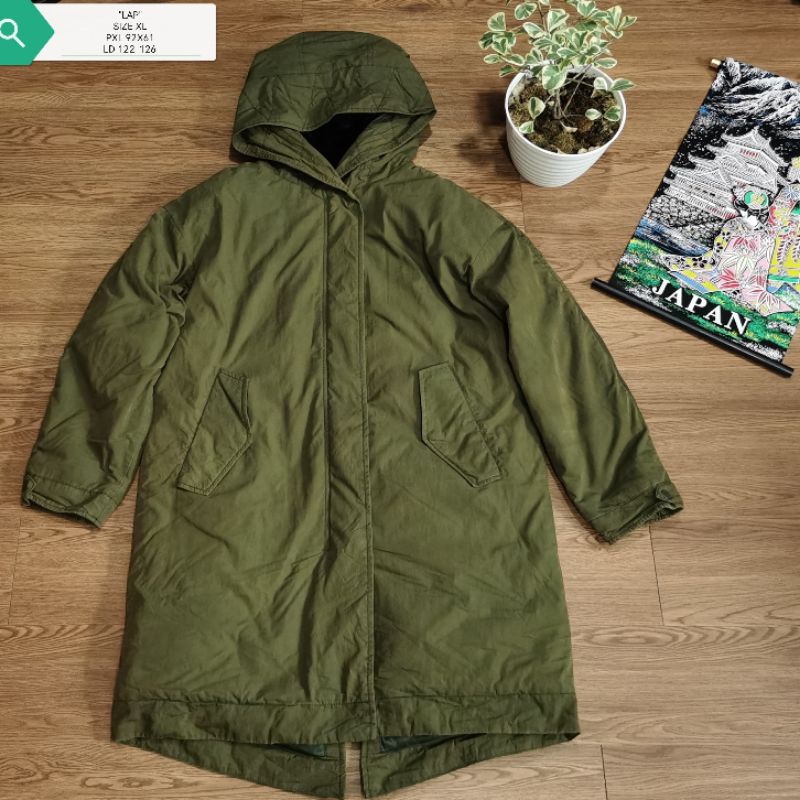 Jual LAP MILITARY PARKA DOWN JACKET | Shopee Indonesia