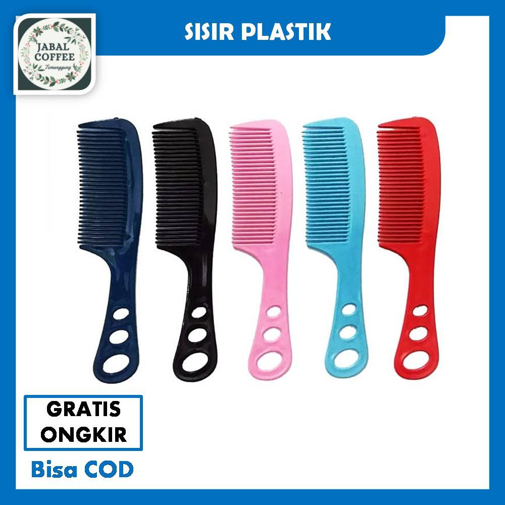 Jual Sisir Rambut Polos / Sisir Plastik Besar Tiga Lubang / Sisir Besar ...