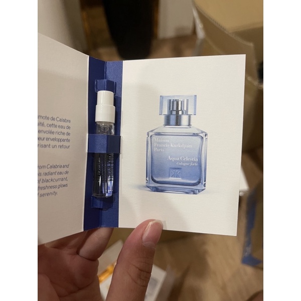 Jual MAISON FRANCIS AQUA CELESTIAL COLOGNE FORTE SAMPLE | Shopee Indonesia