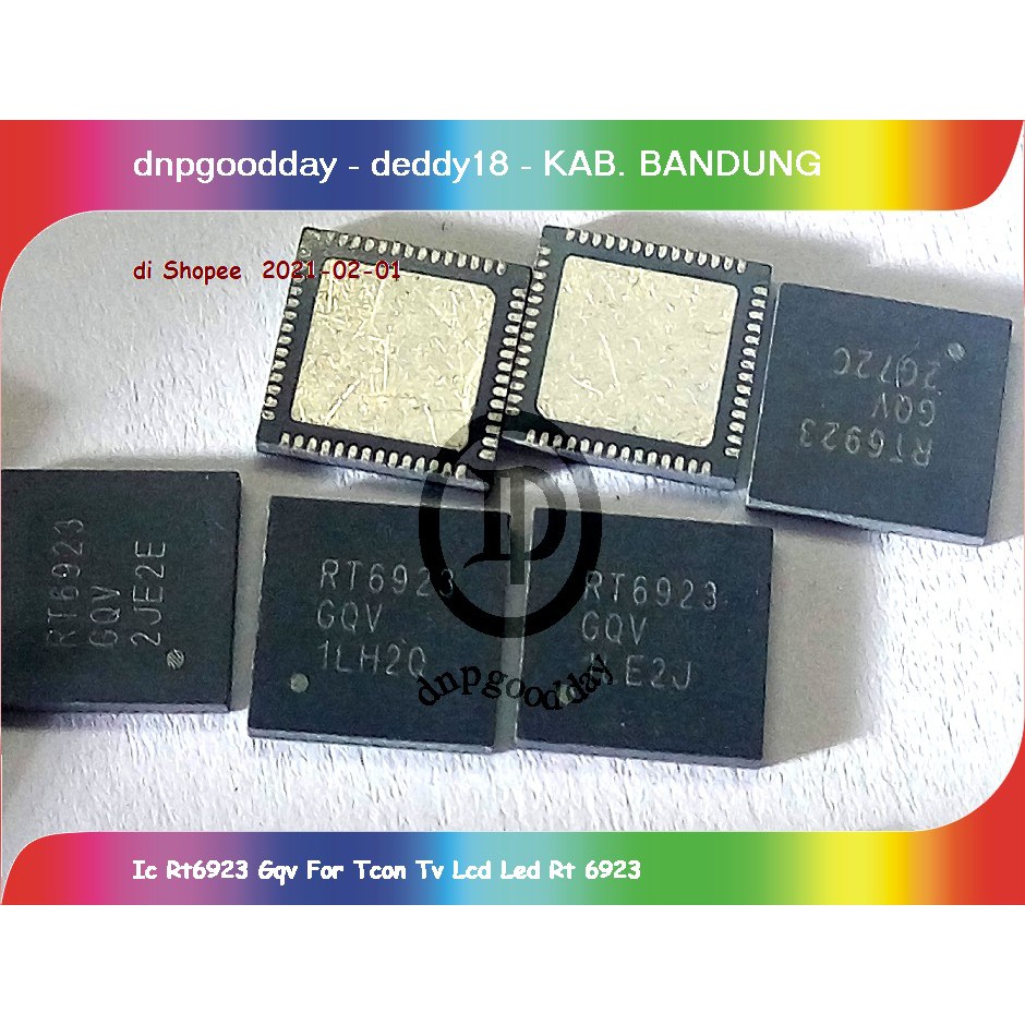 Jual Ic Rt6923 Gqv For Tcon Tv Lcd Led Rt 6923 | Shopee Indonesia