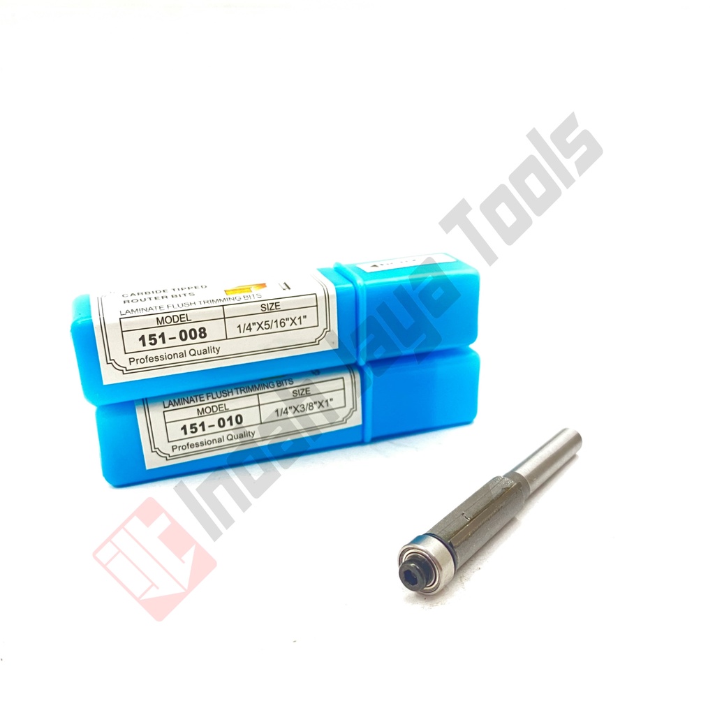 Jual BENZ Flush Trim Bit 6 8 10 12 mm Mata Router Profil Straight ...