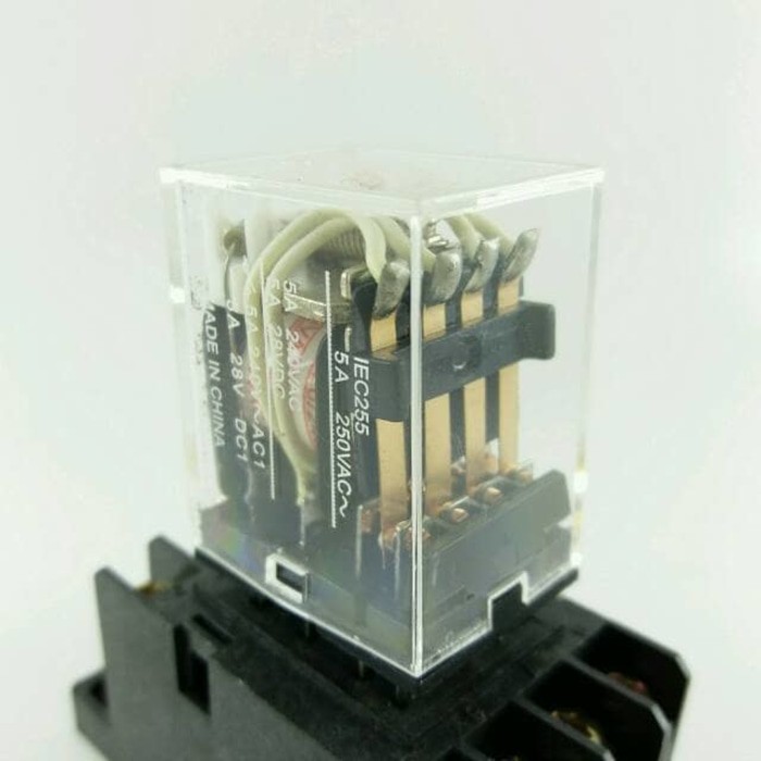 Jual relay 14pin 5a 220vac sakaguchi MY4N | Shopee Indonesia