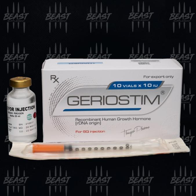 Jual Geriostim Hgh 100 Iu 10 X 10 Vial Human Growth Hormone Thaiger ...