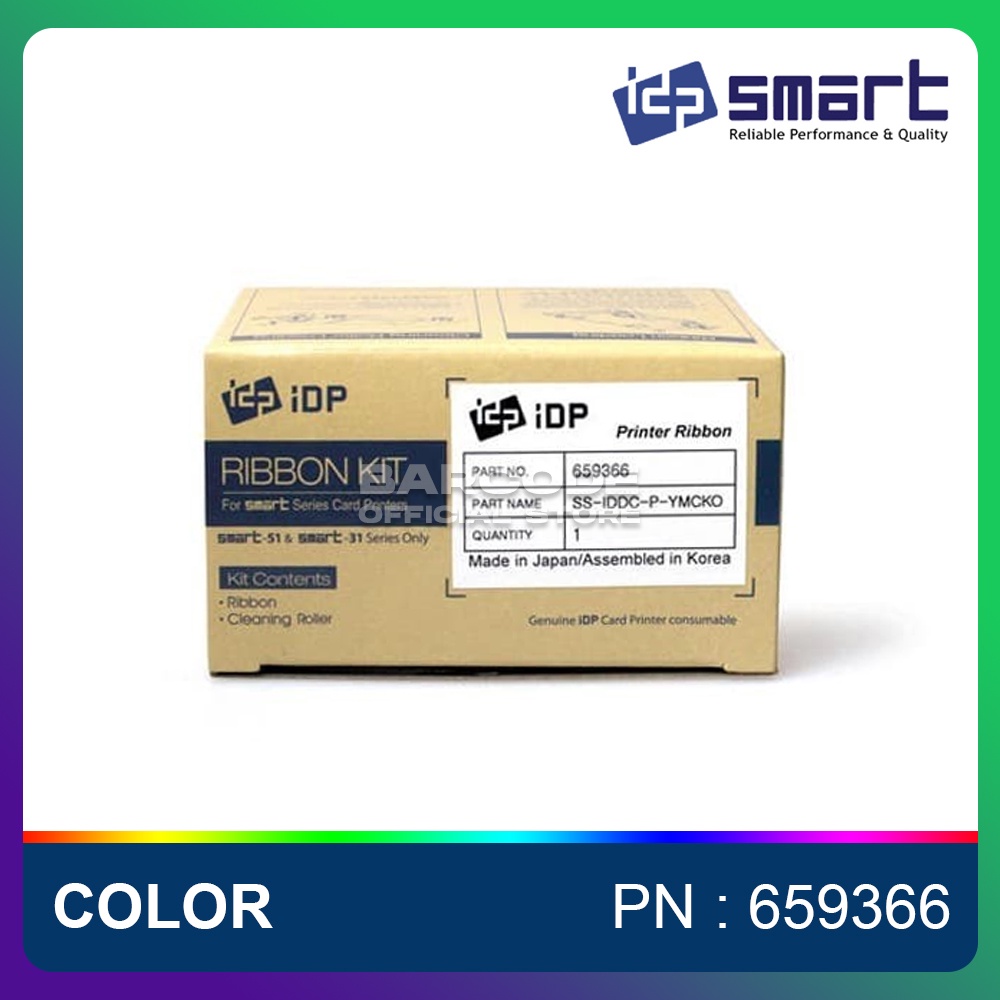Jual IDP Ribbon Kit Color Printer Smart 51S / 31S Series PN : 659366 ...