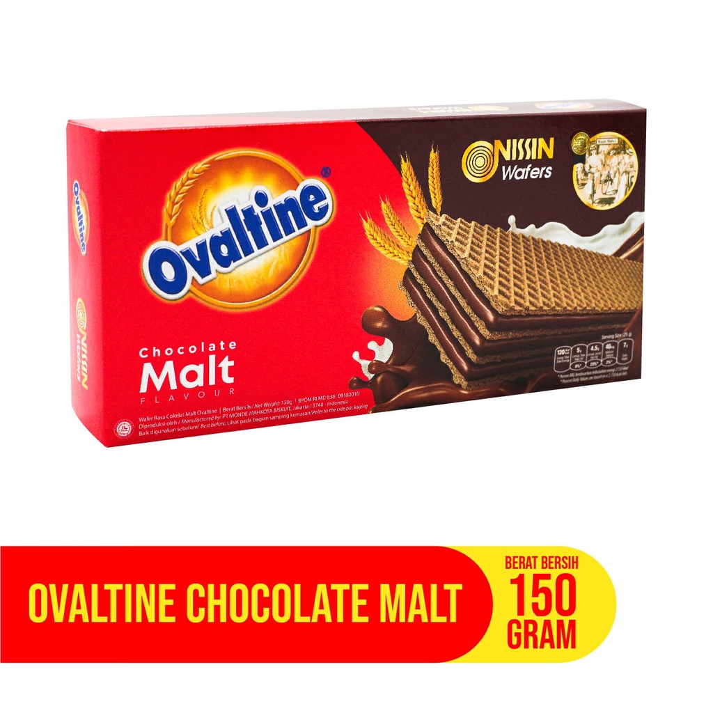 Jual nissin ovaltine wafer choco malt | Shopee Indonesia