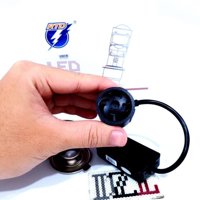 Jual MOTOR-LAMPU- LAMPU UTAMA LED RTD M8 PROJECTOR MINI H6 H4 HS1 ...