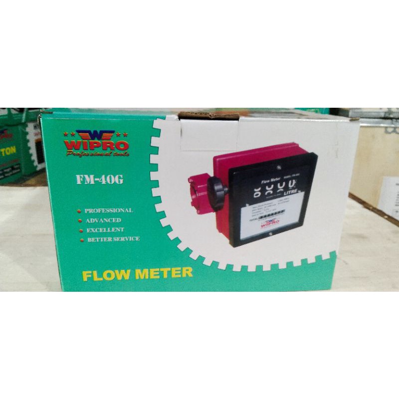 Jual Flow meter 4 digit dan 3 digit WIPRO FM 40G dan FM 30G | Shopee ...