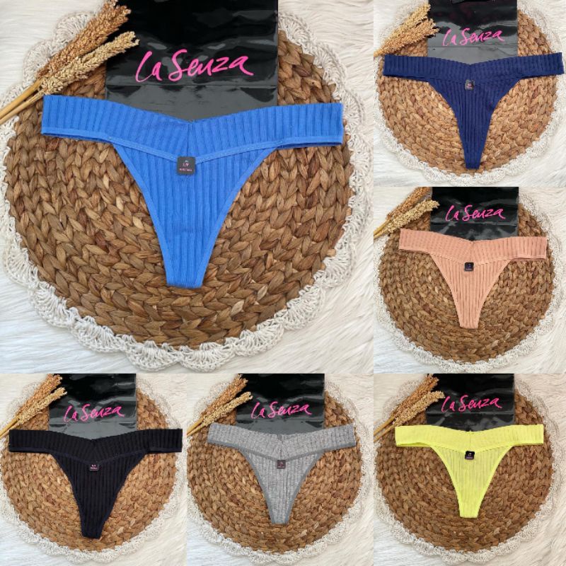 Jual La Senza Thong Gstring Cotton Size L 11168234 | Shopee Indonesia