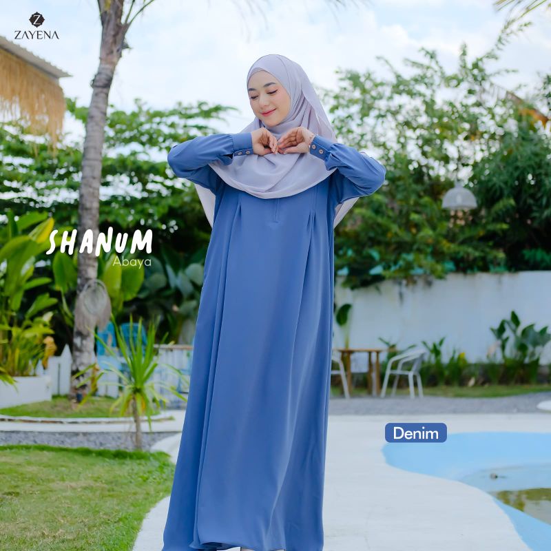 Jual SHANUM ABAYA BY ZAYENA INDONESIA ORIGINAL | Shopee Indonesia