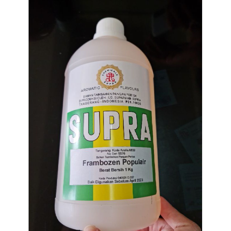 Jual Frambozen Populair Supra/ Essence Frambozen 1kg Food Grade/ Perisa ...