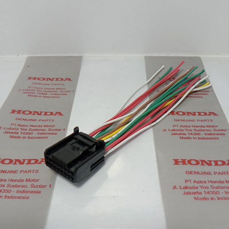 Jual Kabel soket speedometer pin 16 Honda fi new beat Street Scoopy ...