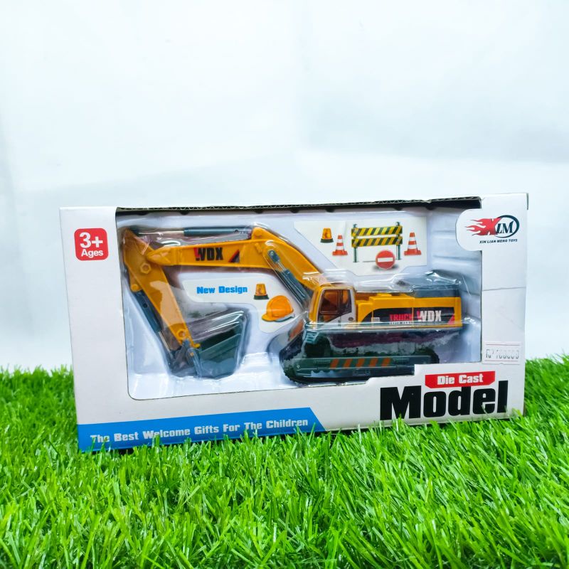 Jual mainan mobil beko excavator die cast | Shopee Indonesia