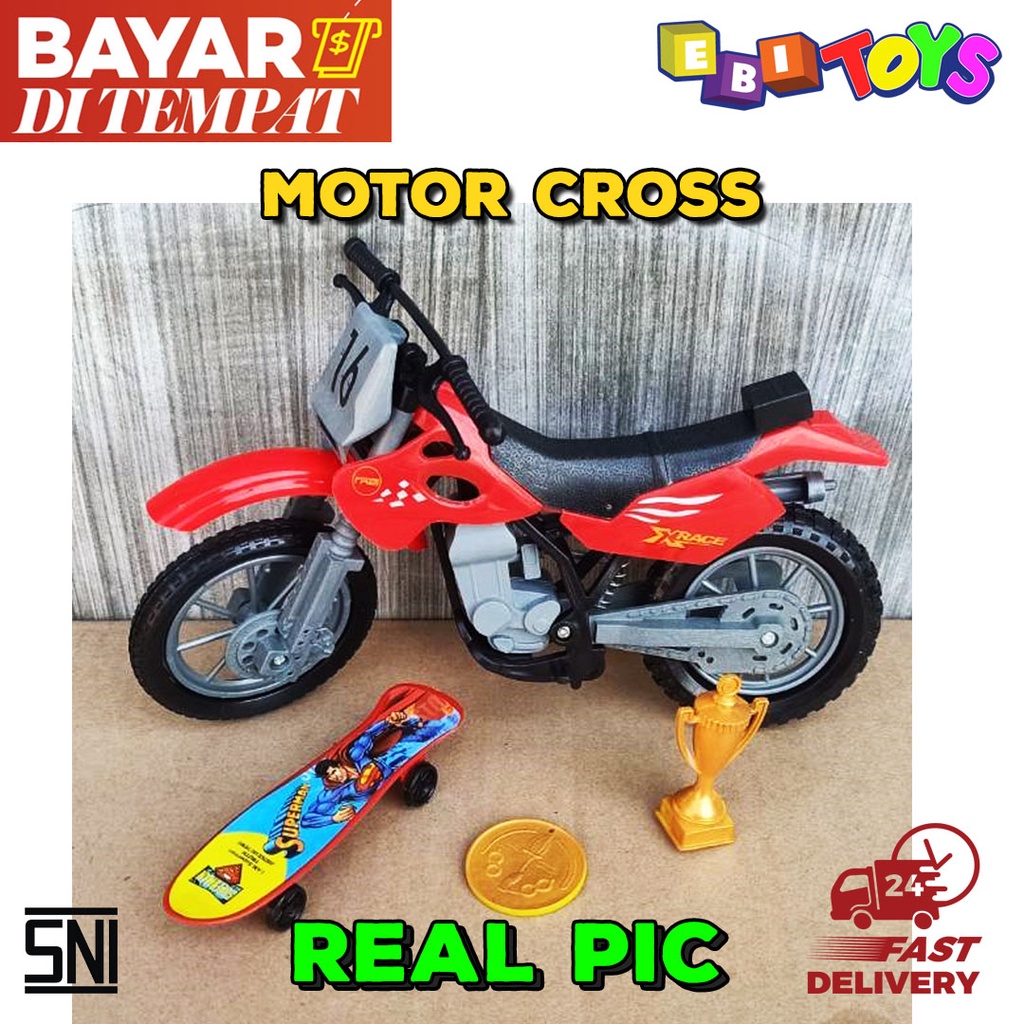Jual Mainan Motor Cross Motocross Mainan Motor Motoran Motorcross Motor ...