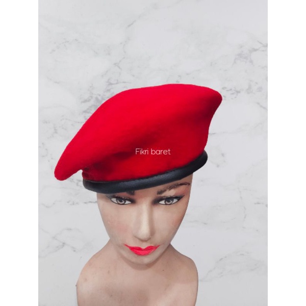 Jual TOPI BARET MERAH KOPASSUS/BARET/BARET MURAH(BACA DESKRIPSI ...