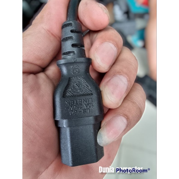 Jual KABEL POWER ORIGINAL KEPALA LURUS | Shopee Indonesia