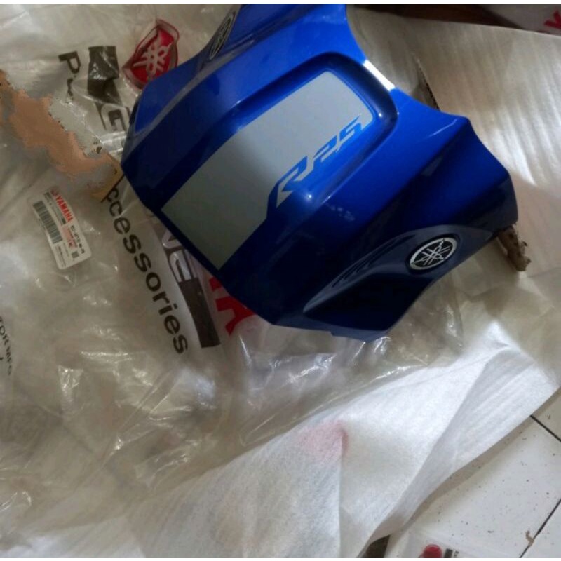 Jual KOVER TOP TUTUP TANGKI BAGIAN DEPAN R25 2019 2021 BIRU ORIGINAL ...