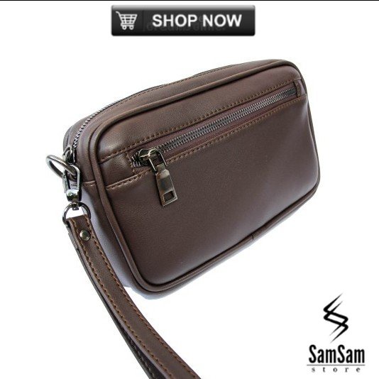 Jual Tas Pouch / Clutch Kulit Pria CRUZ Leather Pouch / Clutch Bag ...