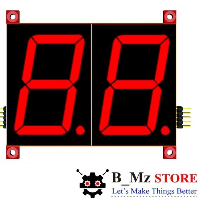 Jual codeX3j3I--Modul 7 Segment 2,3 inch (74HC595+ULN2003) | Shopee ...