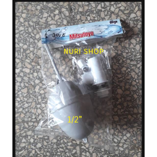 Jual Pelampung air PVC 1/2"/ pelampung bola/ Pelampung tandon/ otomatis ...