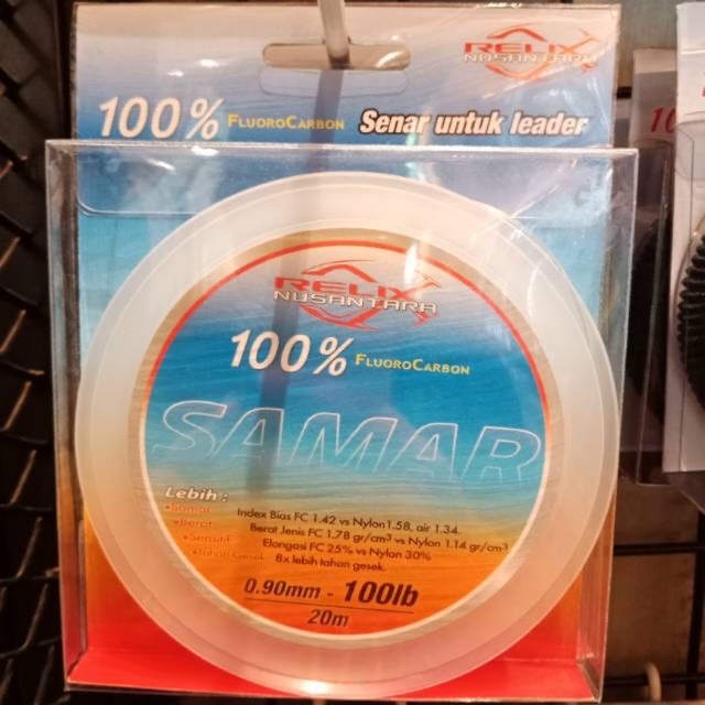 Jual Senar Leader Samar 100 lb 100% FluroCarbon | Shopee Indonesia