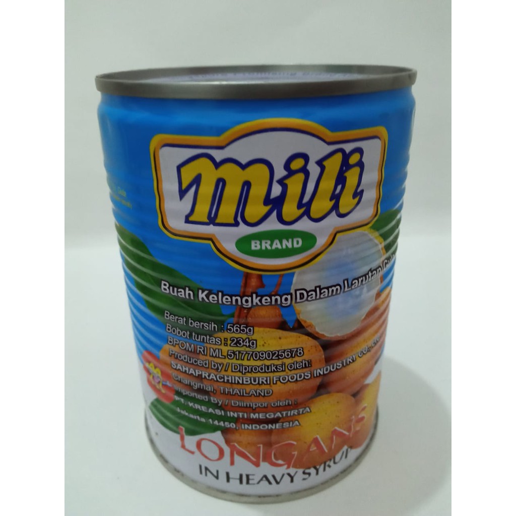 Jual Mili Longan Buah Kelengkeng dalam Larutan Gula 565g | Shopee Indonesia