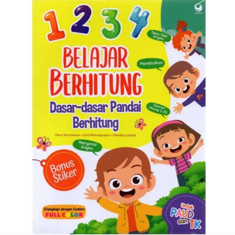 Jual 1 2 3 4 Belajar Berhitung (Dasar-dasar Pandai Berhitung) | Shopee Indonesia