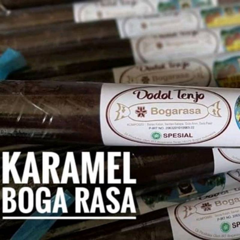 Jual dodol bogarasa rasa karamel asli tenjo 1kg | Shopee Indonesia