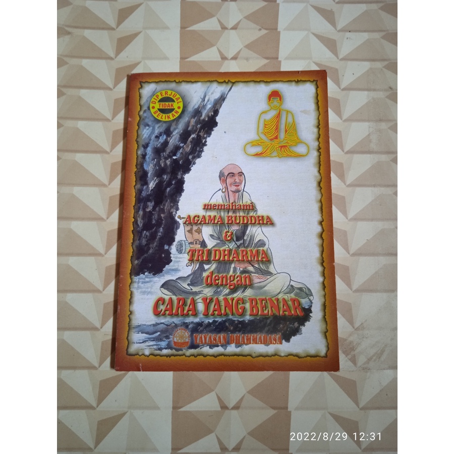 Jual buku memahami agama Buddha & tri Dharma dengan cara yang benar ...