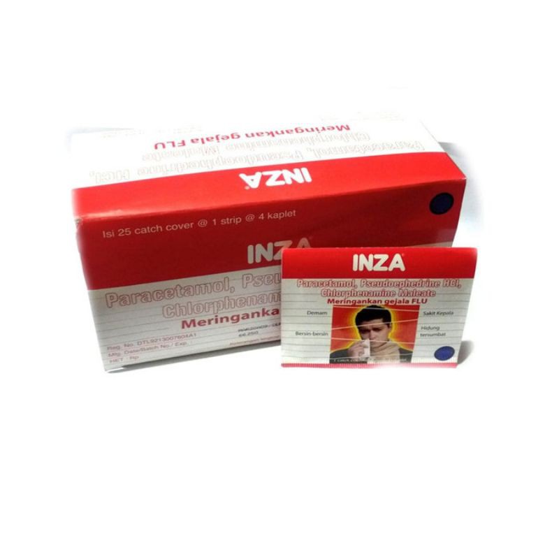Jual Inza Flu @25 strip/box | Shopee Indonesia