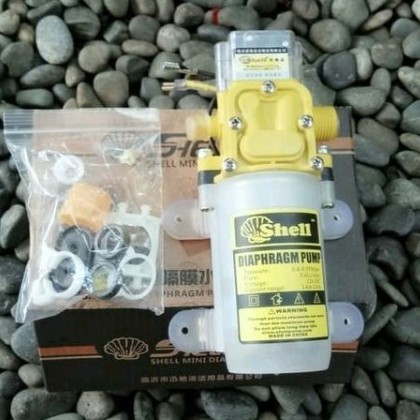 Jual DINAMO POMPA AIR DC 12 VOLT 100 PSI JET CLEANER STEAM MINI PALING ...