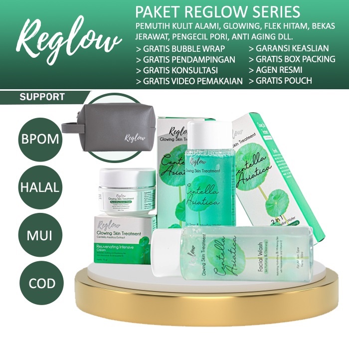 Jual Reglow Skincare 1 Paket ori dr sindy Series Free Pouch Glowing ...