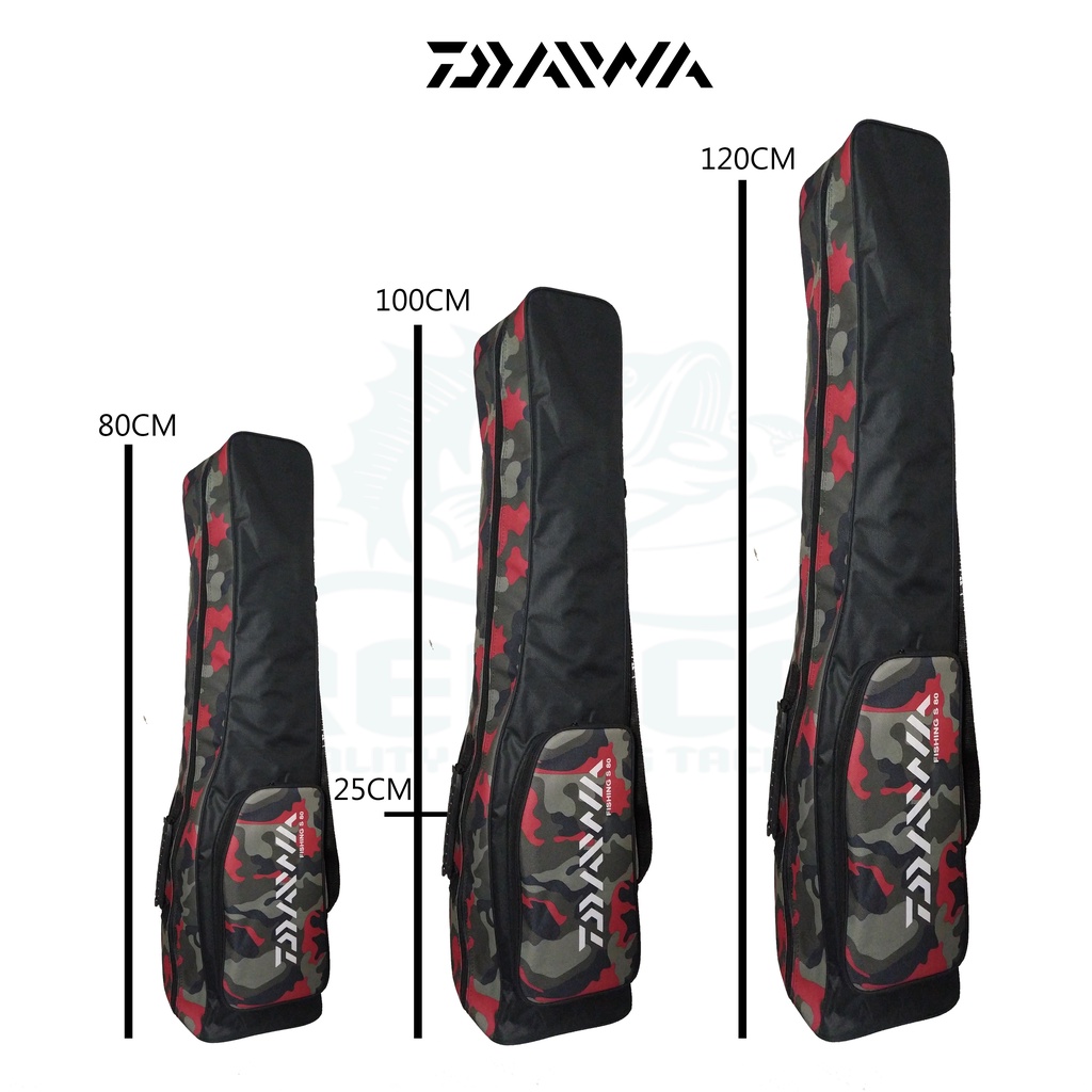 Jual Tas Pancing Daiwa Ransel Jumbo Loreng Ukuran 80cm 100cm 120cm ...