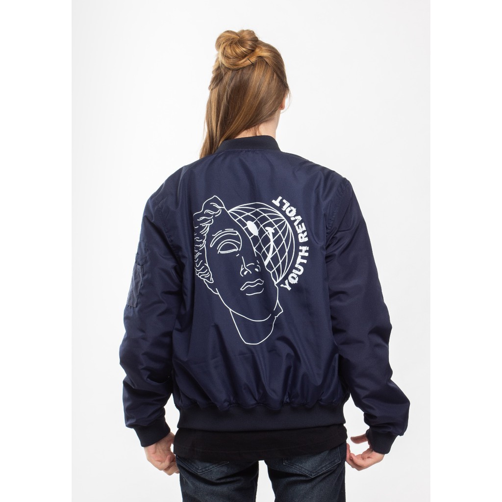 Jual JAKET MURAH COCOK LEBARAN HARI RAYA / Erigo Bomber Elizabeth Navy ...