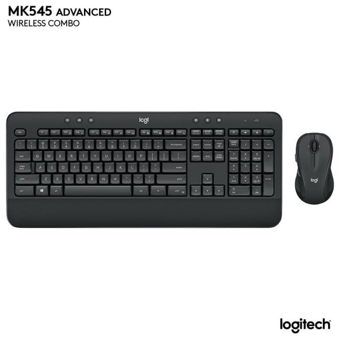 Jual New Keyboard Wireless Mouse Mk545 Advanced Logitech Original ...
