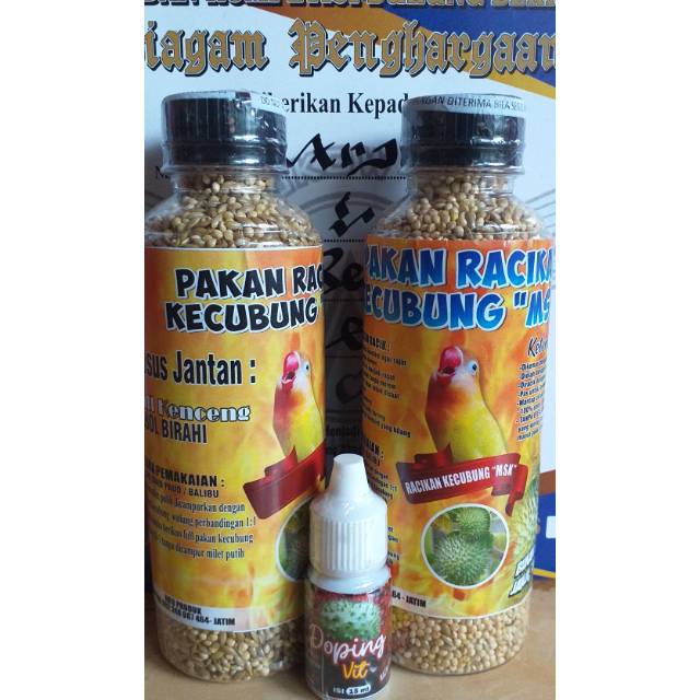 Jual Promo pakan&vitamin kecubung wulung pakan kecubung jantan+pakan ...