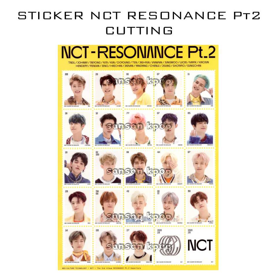 Jual stiker NCT Resonance Pt 2 Cutting unofficial | Shopee Indonesia