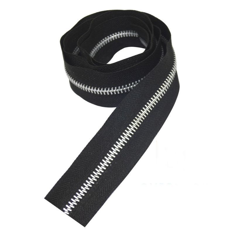 Jual Resleting gigi besi putih (tanpa kepala resleting) risleting ykk ...