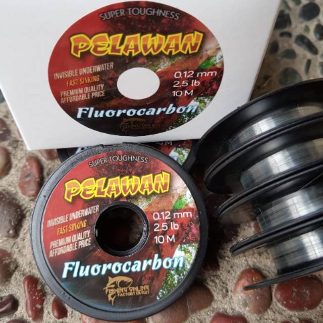 Jual Fluorocarbon 2,5 lbs Pelawan 10 m | Shopee Indonesia