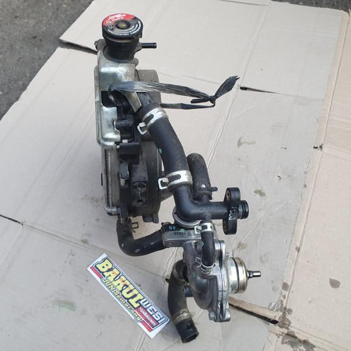 Jual RADIATOR JOINT WATER POMP PUMP COVER HOSE THERMOSTAT SET POMPA ...