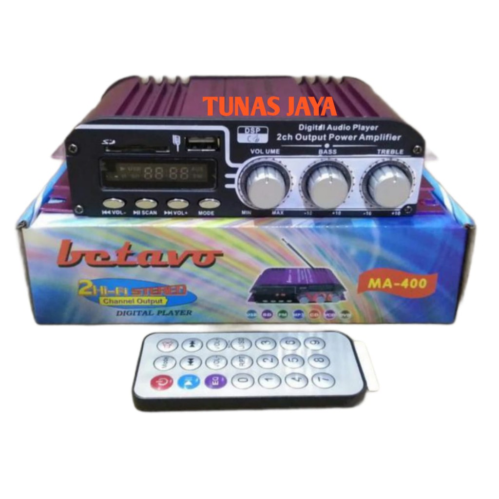 Jual POWER AMPLI BETAVO MA400 AMPLI BETAVO MA 400 POWER AMPLI MOBIL ...