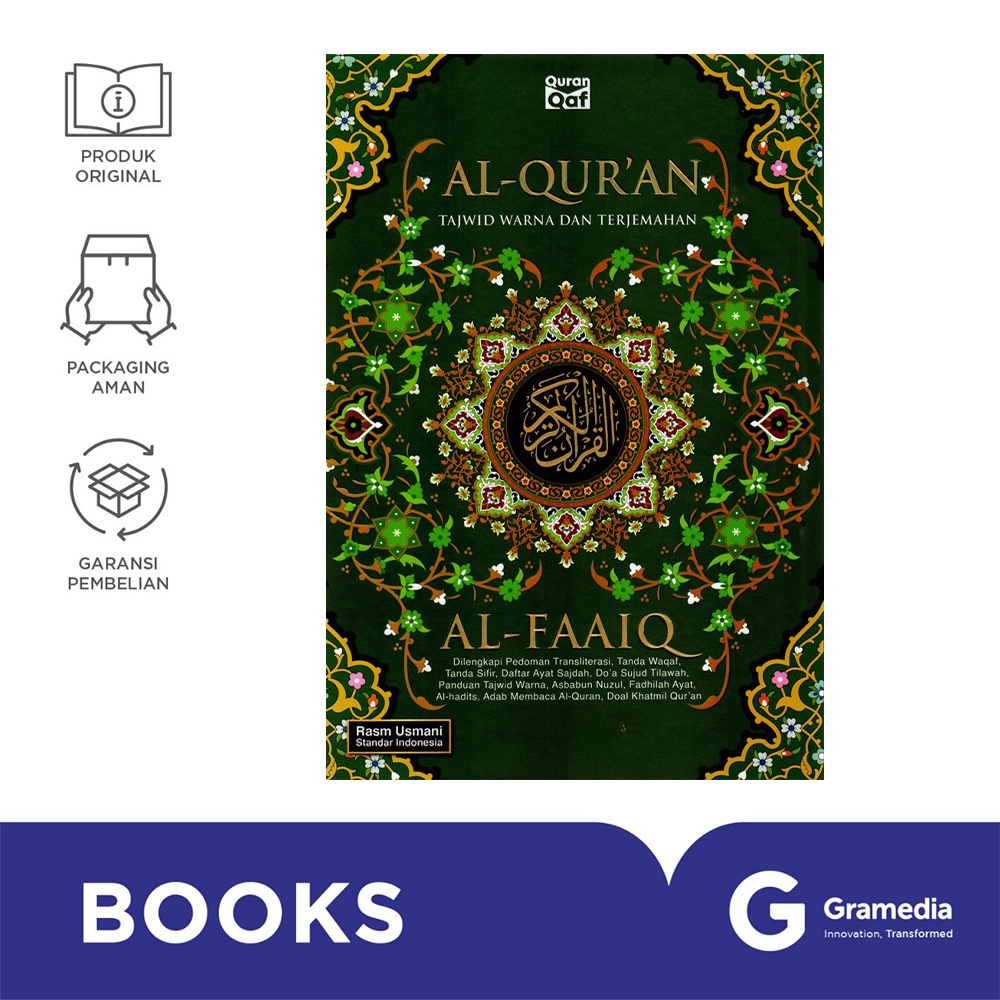 Jual Al Quran Al-Faaiq : Tajwid Warna Dan Terjemahan A5 Hc | Shopee ...