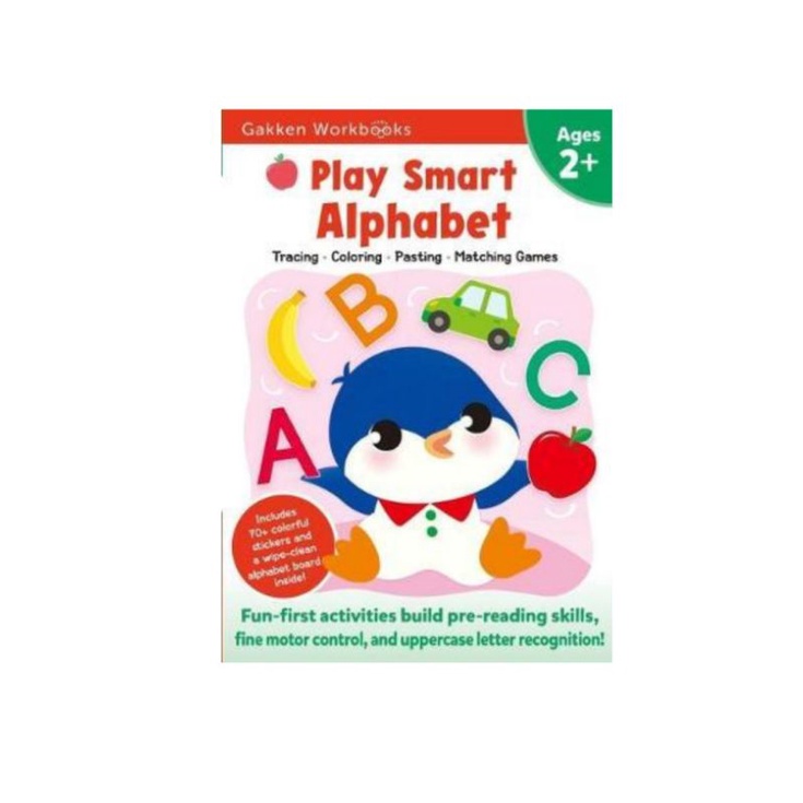 Jual Play Smart Alphabet Age 2+ : Preschool Activity Workbook with ...