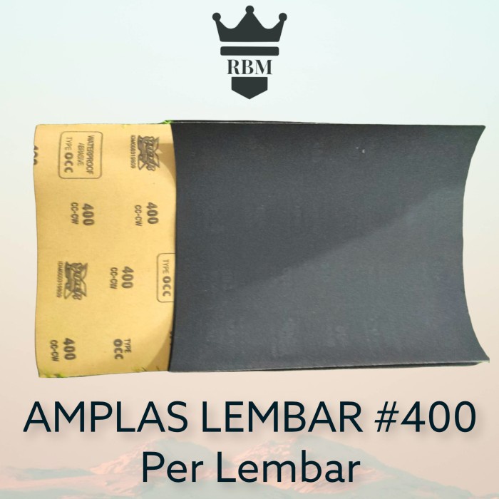 Jual Amplas Lembaran VIPER #400 Lembar Waterproof | Shopee Indonesia