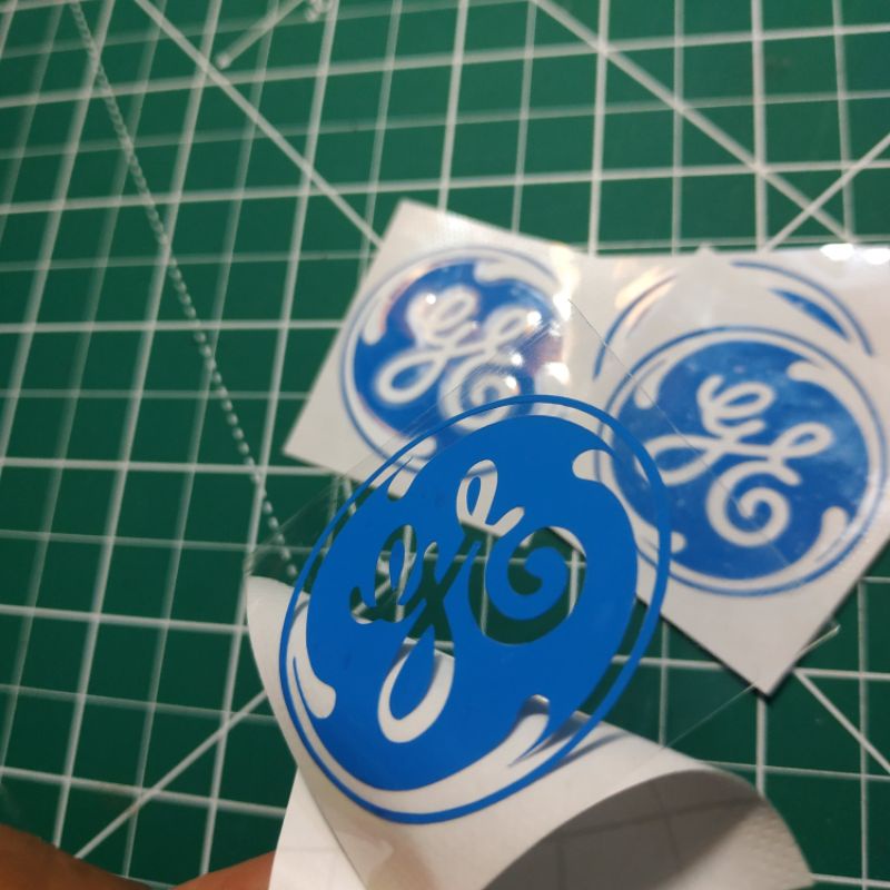 Jual Lambang logo general electric GE logo sticker | Shopee Indonesia