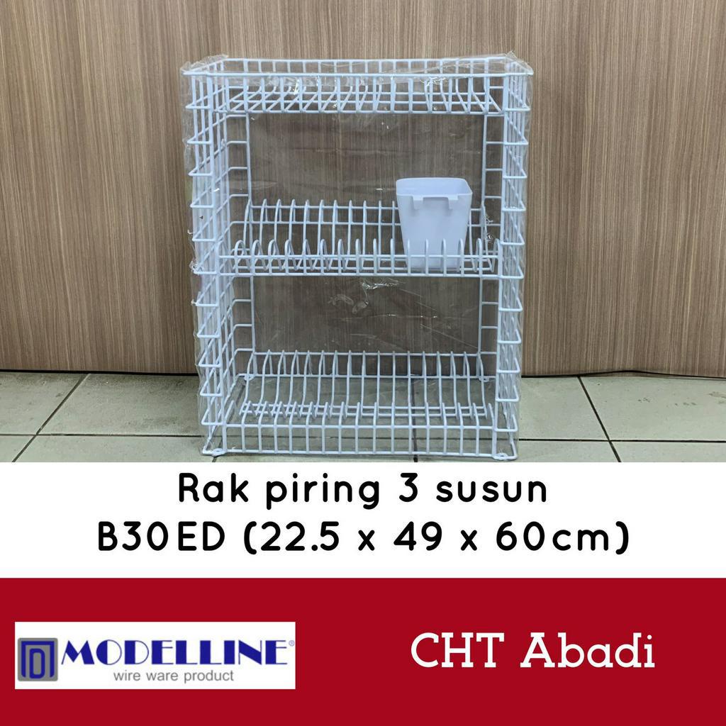 Jual RAK PIRING 3 SUSUN MODELLINE B30ED | Shopee Indonesia