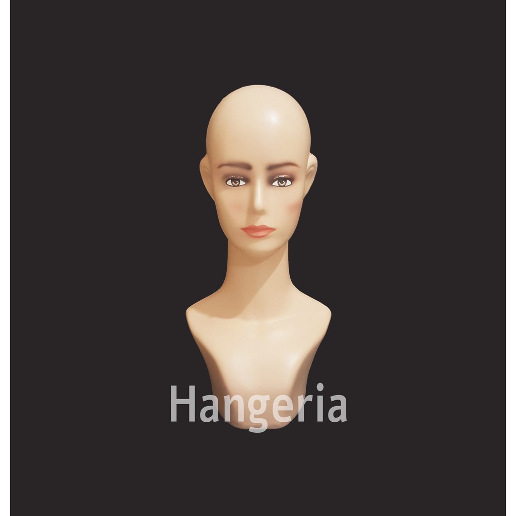 Jual Manekin Kepala Wanita Dewasa / Display Topi / Display Jilbab ...