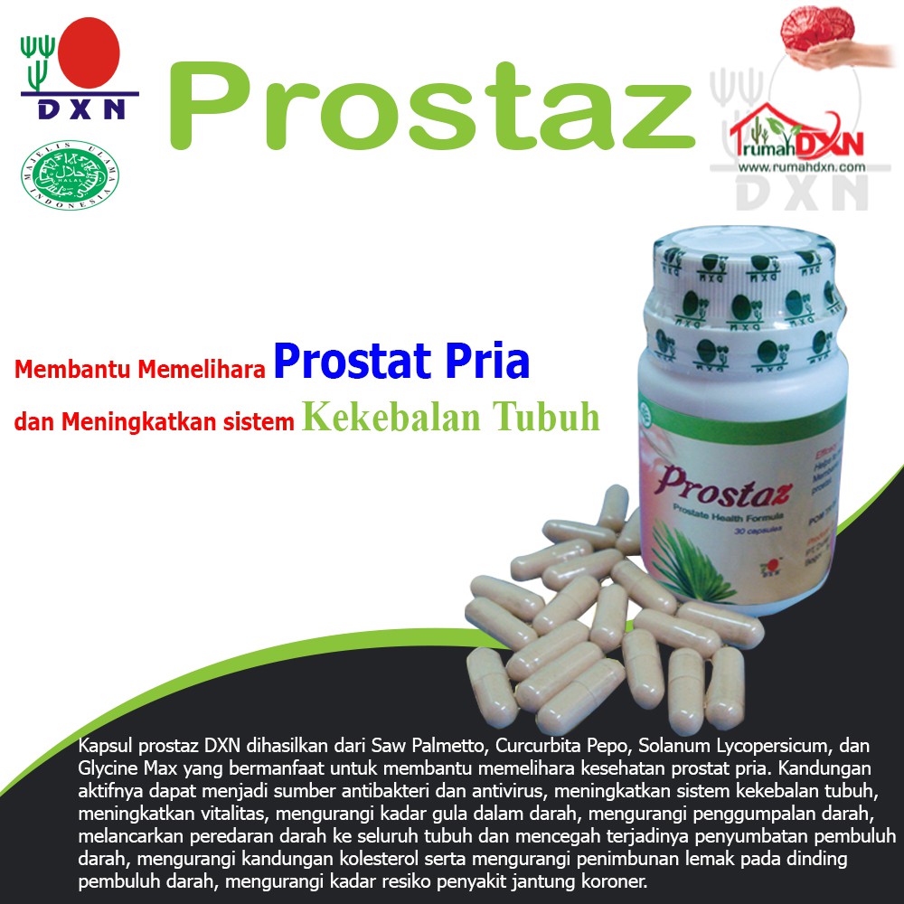 Jual Prostaz DXN 30 Kapsul | Shopee Indonesia